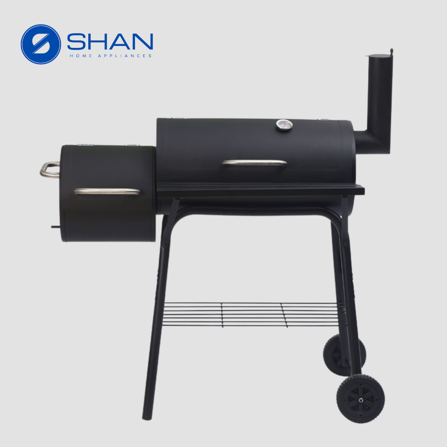Monster Grill BBQ Smoker Charcoal Grill Roaster Portable Outdoor Campi ...